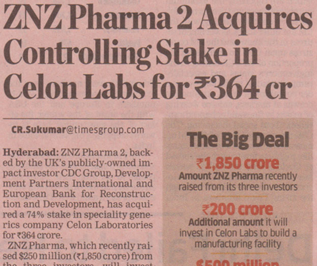 Celon Labs | A Specialty Biopharmaceutical Company